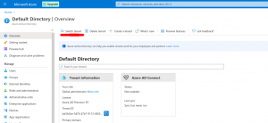 While in the tenant you want to clean up, we’ll use the « Azure ...